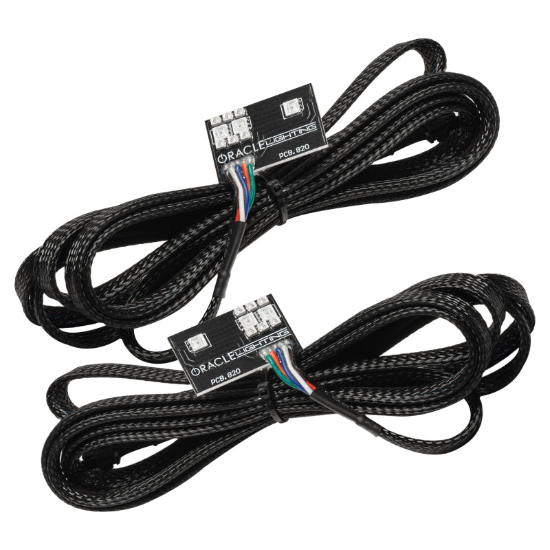 Oracle 20-21 Chevy Corvette C8 RGB+A Headlight DRL Kit - ColorSHIFT w ...